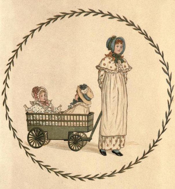 bumble button: Kate Greenaway illustrations to share with you. Children ...